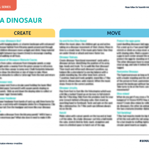 I am a Dinosaur - Kitcamp